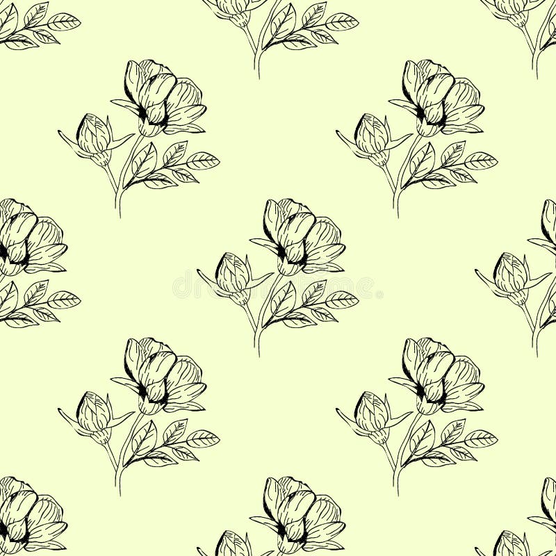 White Flowers on a Branch with Leaves Graphics Garden Plants Flora ...