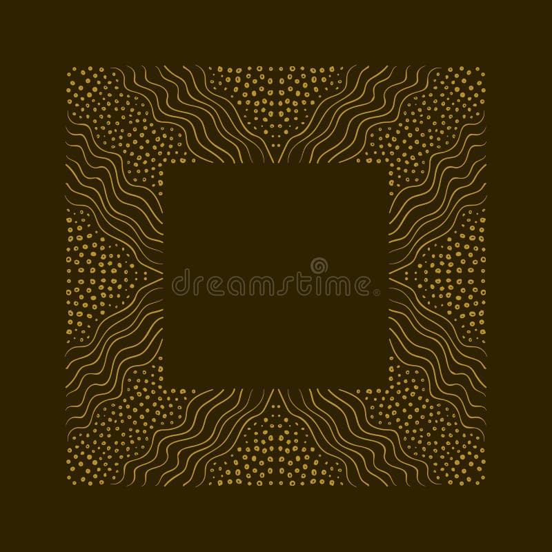 Hand Drawn Frame stock vector. Illustration of seamless - 72004661