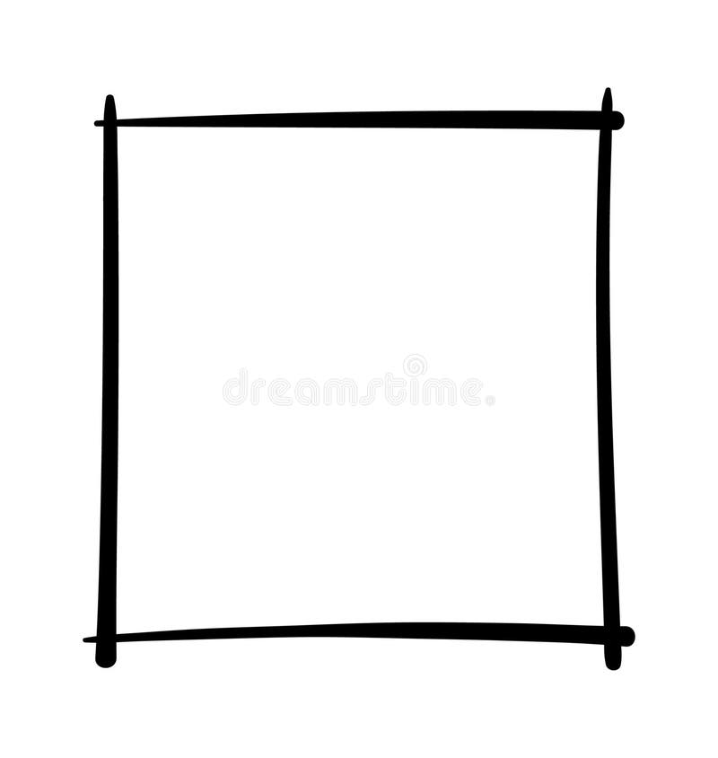 Hand Drawn Frames. Handdrawn Square Frame. Vector Borders Grunge ... Hand Drawn Frames. Handdrawn Square Frame. Vector Borders Grunge ...