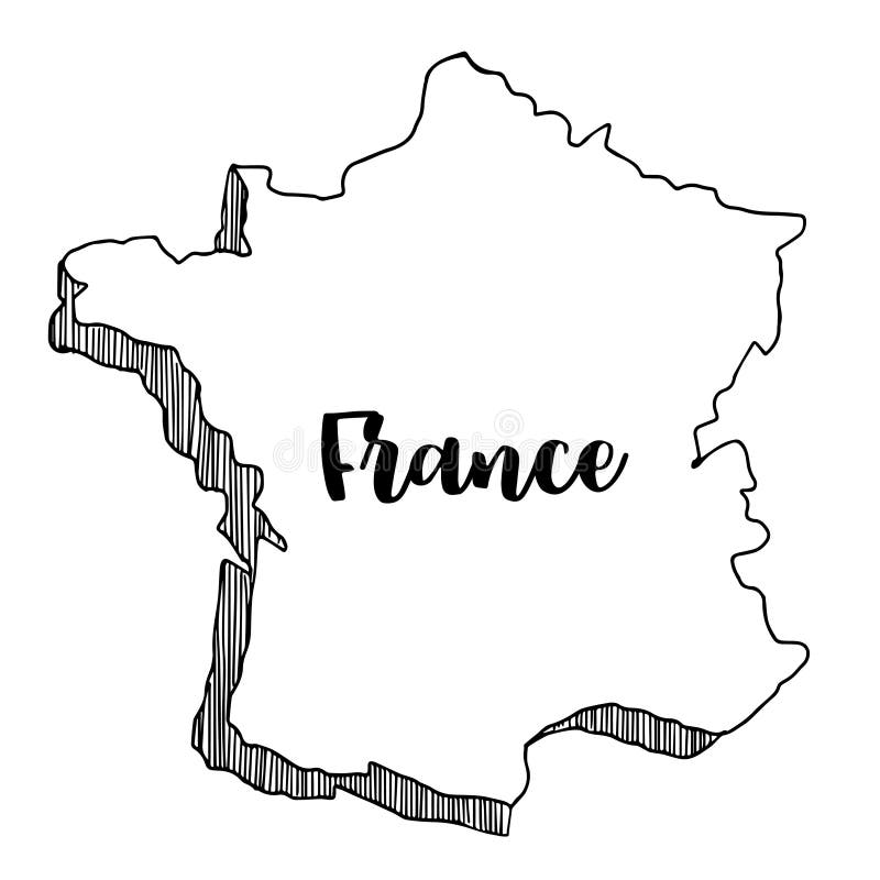 Map France Drawing Stock Illustrations – 4,134 Map France Drawing Stock ...