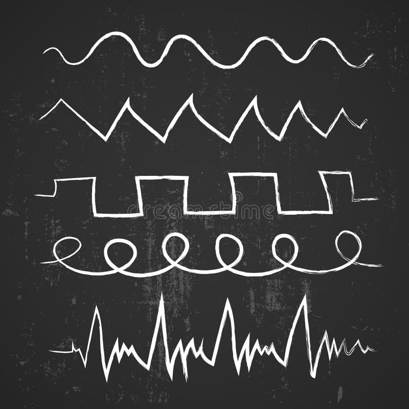 Hand drawn geometric icons stock vector. Illustration of abstract ...