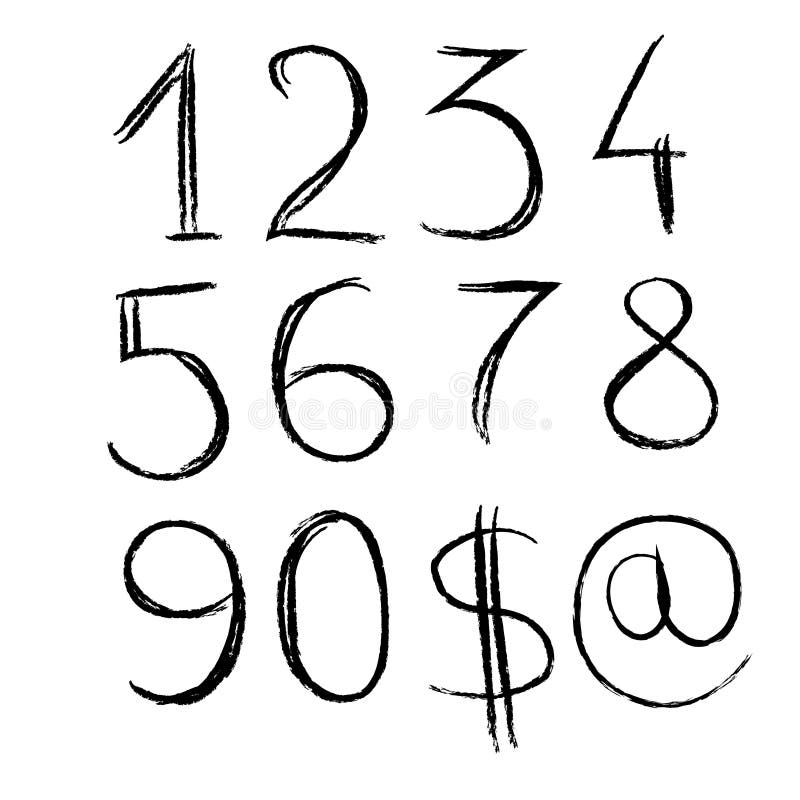 Hand drawn geometric icons stock vector. Illustration of education ...