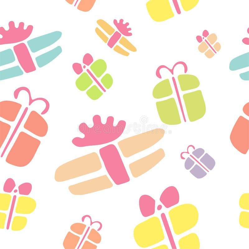 Hand-drawn Gift Packages Icons. Doodle Gifts. Vector Stock Vector ...