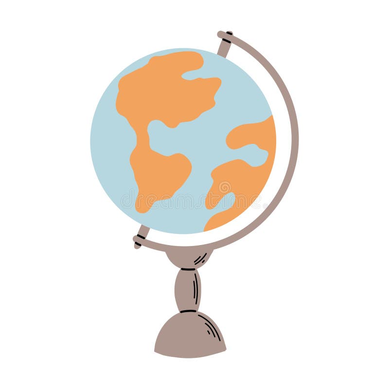 Globe Geographic Cartoon Vector Illustration Stock Illustrations – 581 ...