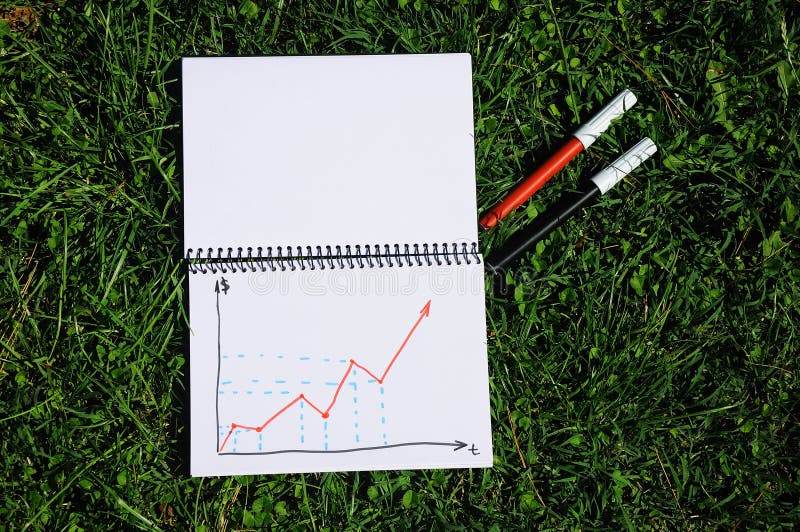 Hand-drawn Graph Picture. Image: 14694615