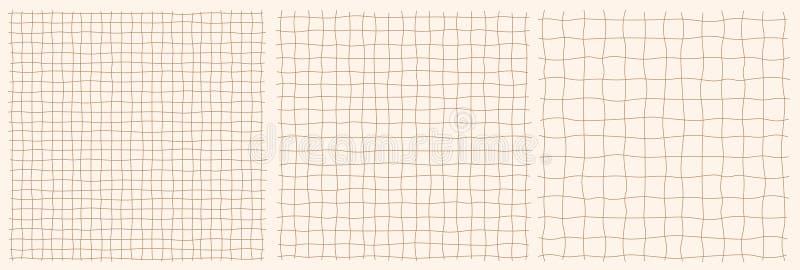 Hand-Drawn Grid Paper Background with Lines, Artistic Sketch Notebook ...