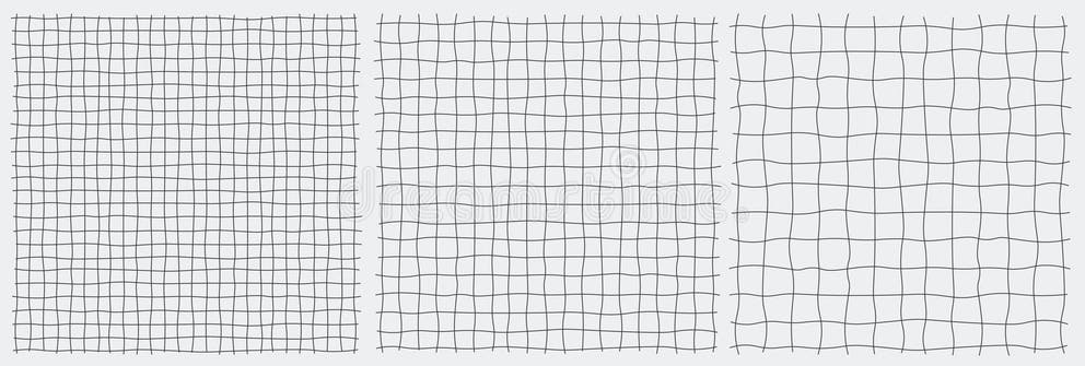 Hand-Drawn Grid Paper Background with Lines, Artistic Sketch Notebook ...