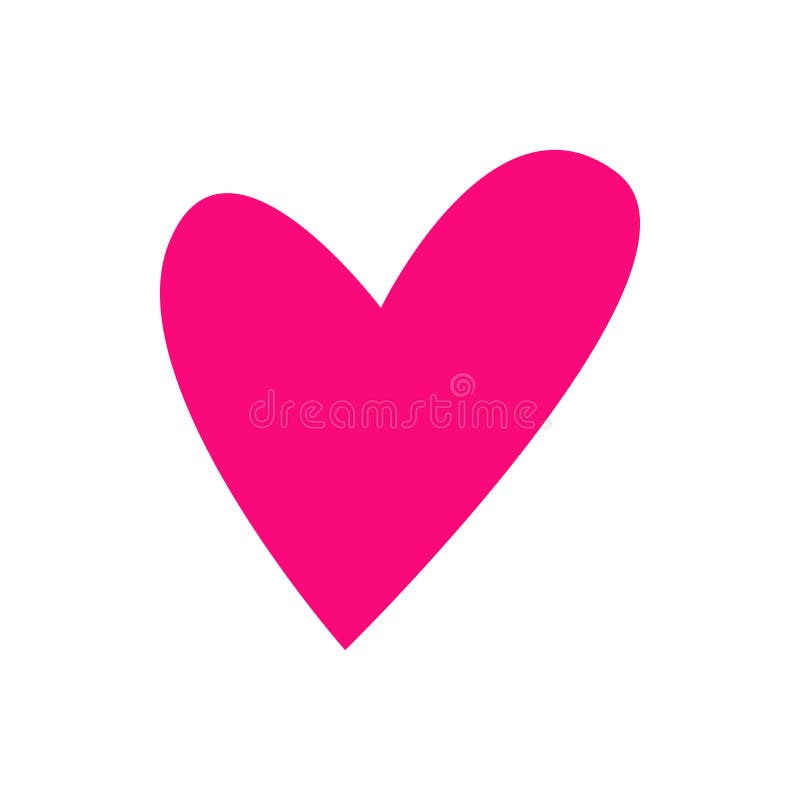 Hand Drawn Heart Vector stock vector. Illustration of vector - 338726071