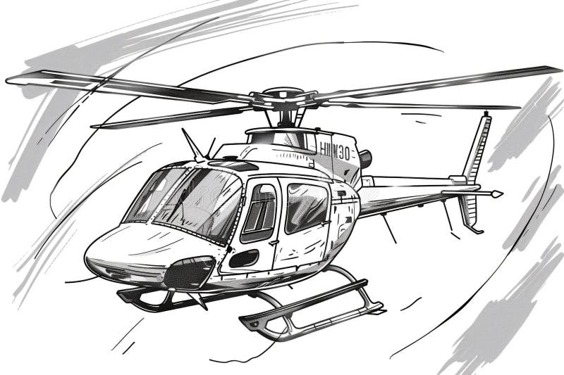 Helicopter Simple Black Silhouette. Isolated Copter Icon Vector ...
