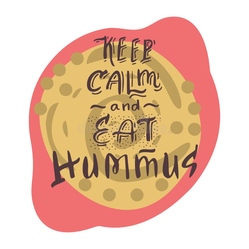 Hummus Vector Handdrawn Objects Stock Illustration - Illustration of ...