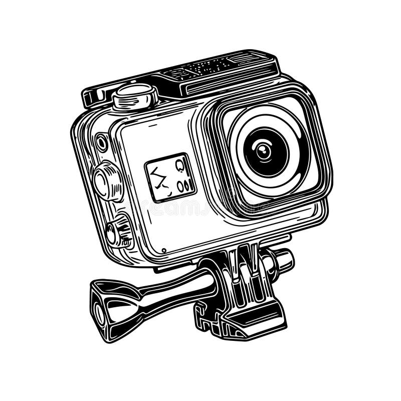 Camera Engraving Style Stock Illustrations – 250 Camera Engraving Style ...