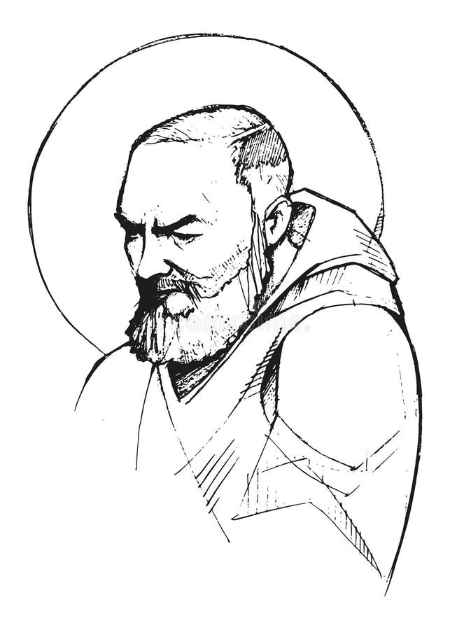 Padre Pio Stock Illustrations – 9 Padre Pio Stock Illustrations ...