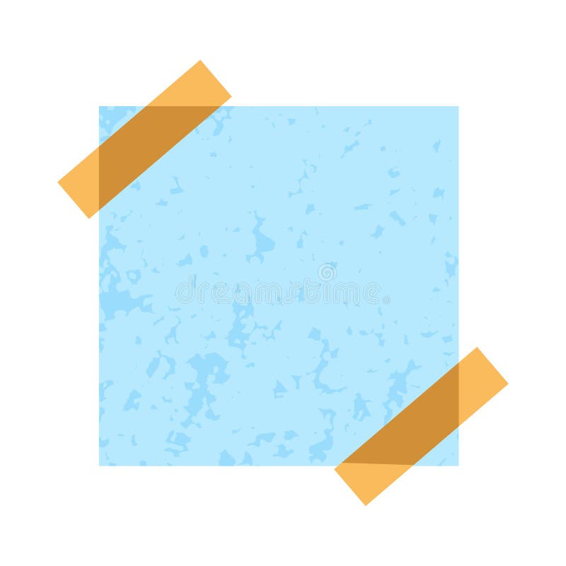 Hand Drawn Illustration Set of Office Paper Note Stock Vector ...