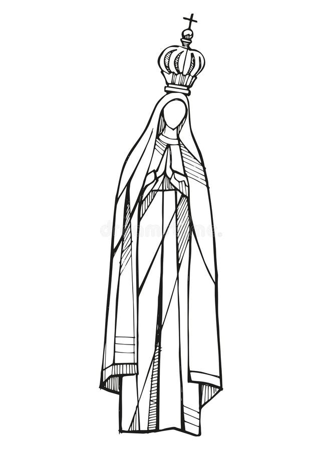 Fatima Virgin Stock Illustrations – 62 Fatima Virgin Stock ...