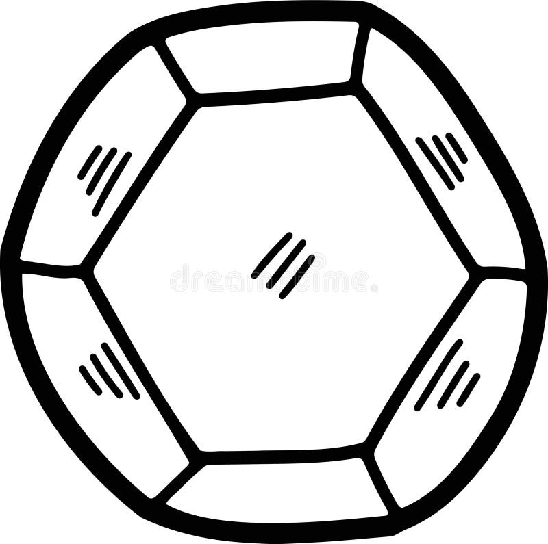 Hand Drawn Illustrations of Rocks and Minerals in Line Art Style Stock ...