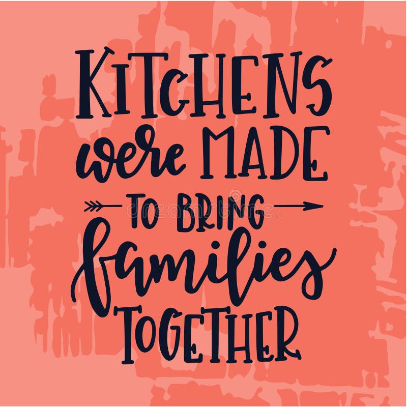 Hand Drawn Inspirational Lettering Poster. Vector Vintage Illustration ...