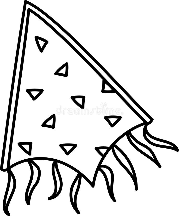 Hand-drawn Kite with Patterns Stock Illustration - Illustration of ...