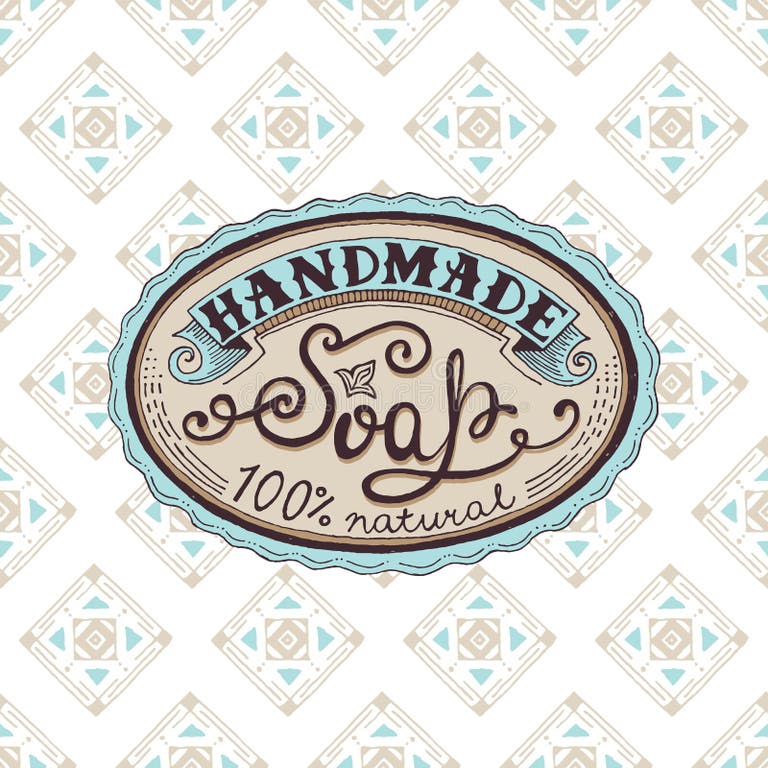Handmade Soap Logo Stock Illustrations – 574 Handmade Soap Logo Stock ...