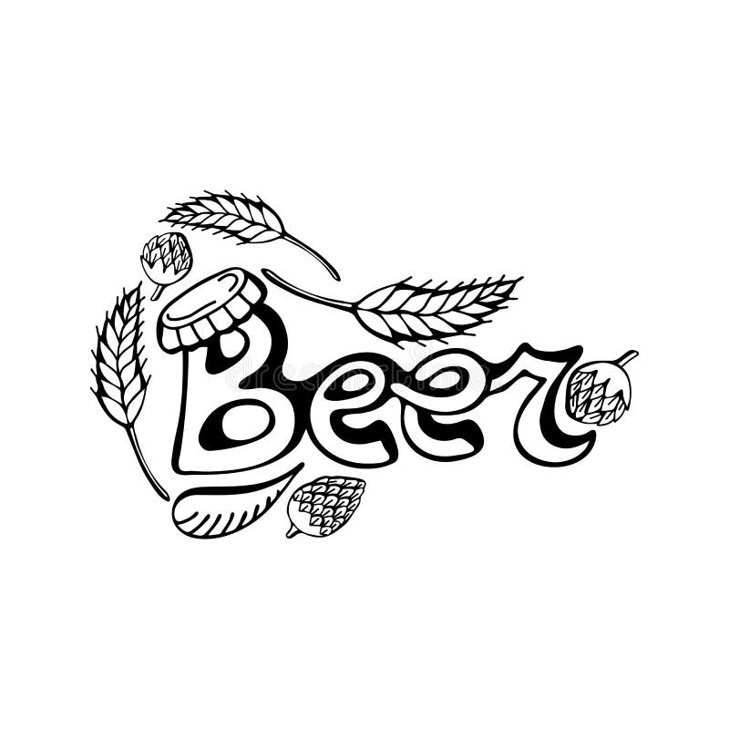 Beer Letters Stock Illustrations – 1,479 Beer Letters Stock ...