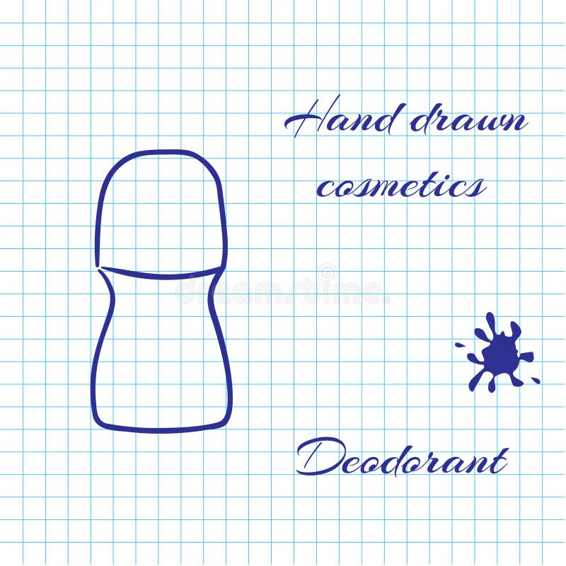 Deodorant Drawing Line Stock Illustrations – 1,413 Deodorant Drawing ...