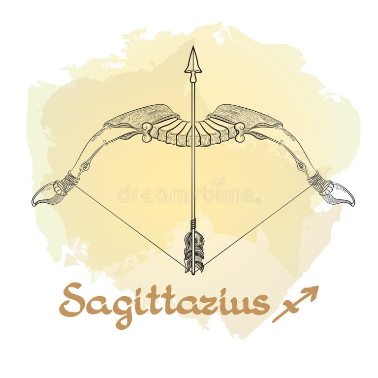 Sagittarius Line Art Stock Illustrations 2 985 Sagittarius Line Art