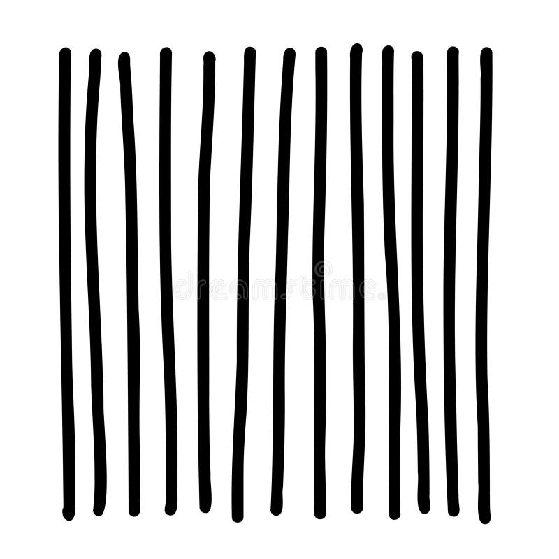 Hand Drawn Line Vector Texture Stock Vector - Illustration of white ...