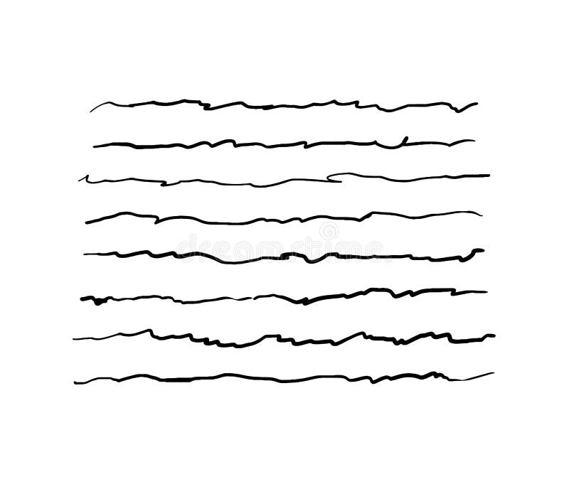 Bumpy Lines Pencil Stock Illustrations – 7 Bumpy Lines Pencil Stock ...
