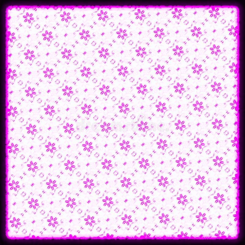 Hand Drawn Little Flowers Pattern Stock Illustration - Illustration of ...