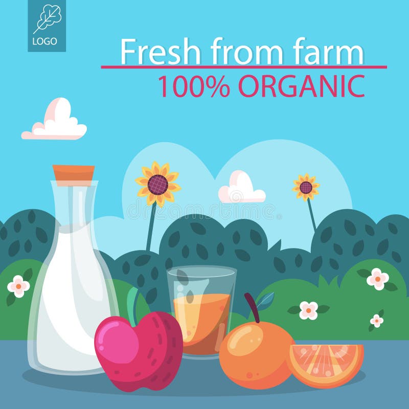 Hand Drawn Local Market Posts Vector Illustration Stock Vector ...