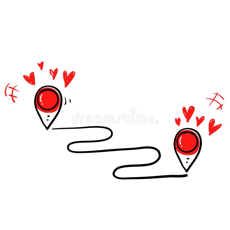 Distance Love Drawings