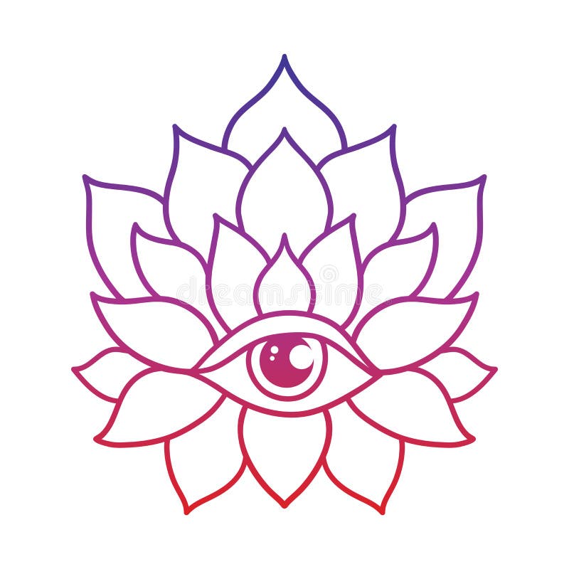 Third Eye Sacred Geometry Logo Stock Illustrations – 90 Third Eye ...