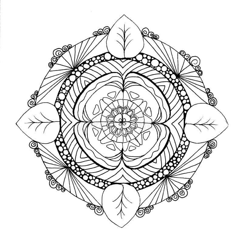 Vines Mandala Stock Illustrations – 206 Vines Mandala Stock ...