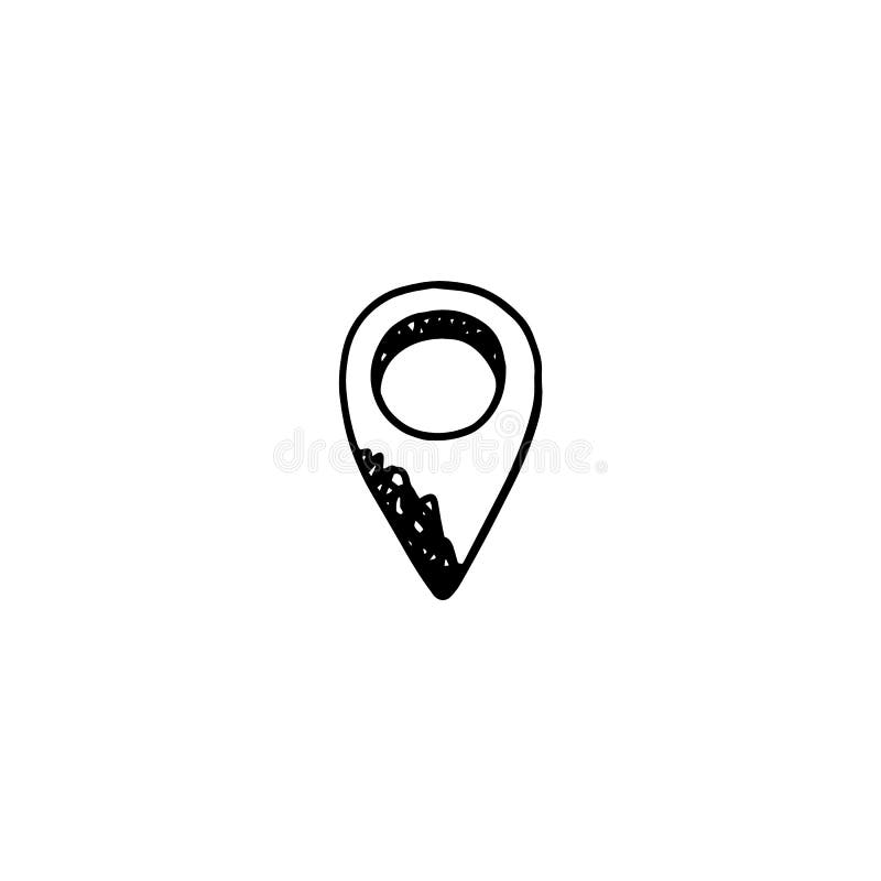 Pin Location Sketch Stock Illustrations – 2,864 Pin Location Sketch ...