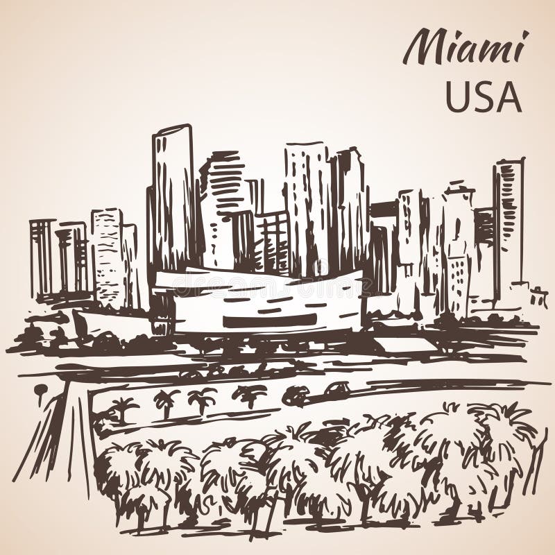 Beaches Miami Stock Illustrations – 108 Beaches Miami Stock ...