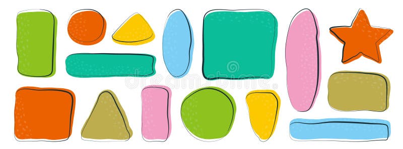 Hand Drawn Minimalistic Set of Quote Posters, in Different Shapes, with ...