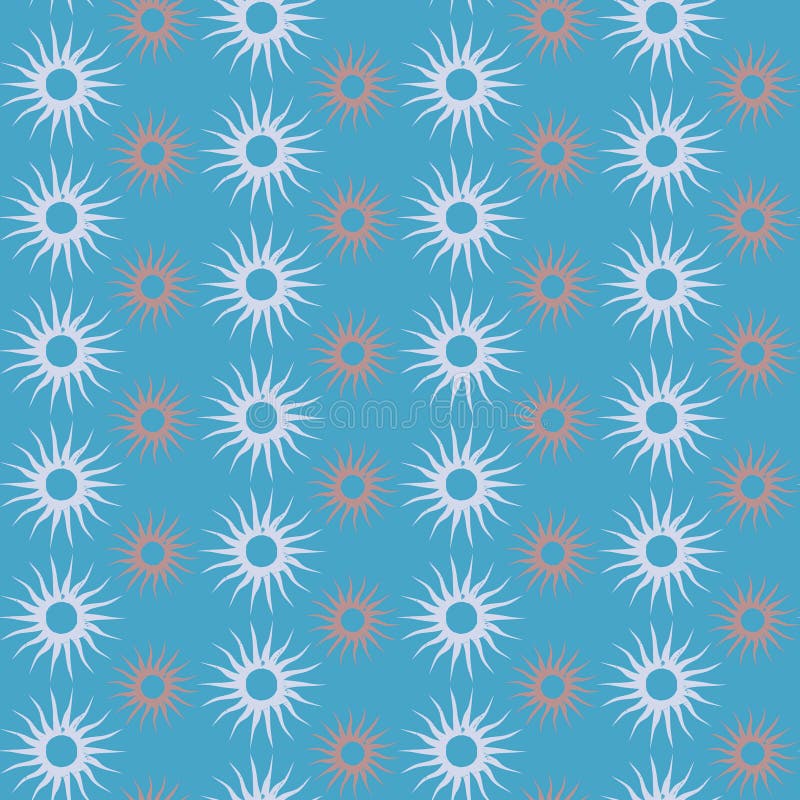 Hand Drawn Modern Doodle Seamless Pattern Stock Illustration ...