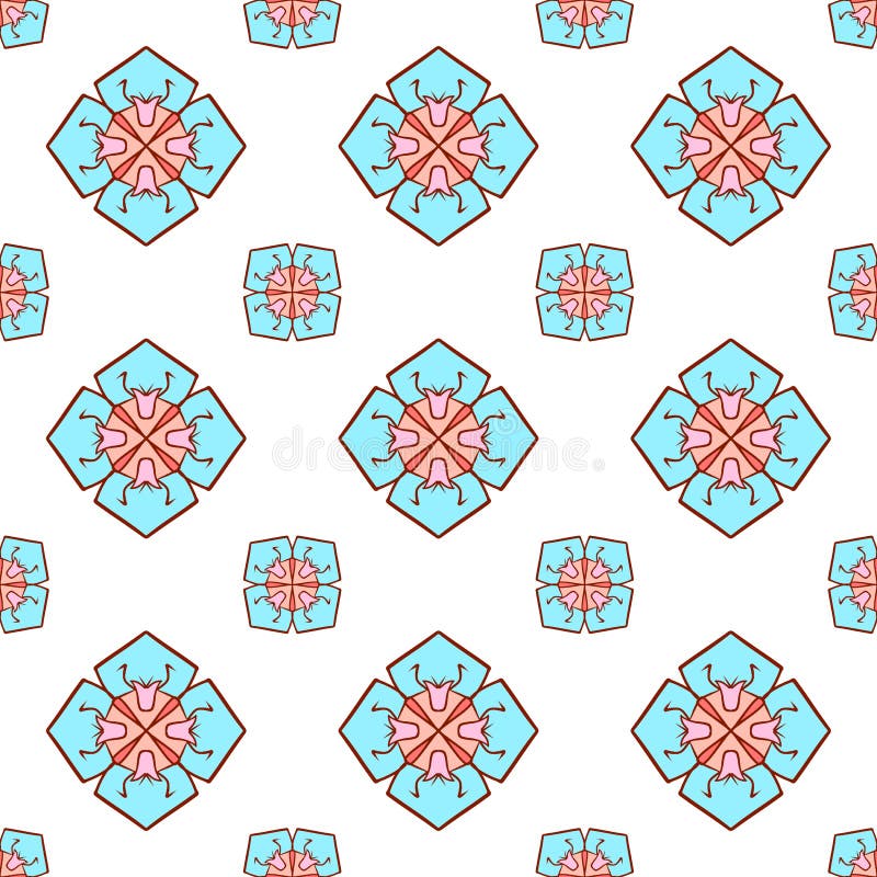 Hand-drawn Multicolor Repeat Pattern on Transparent Background, Repeat ...
