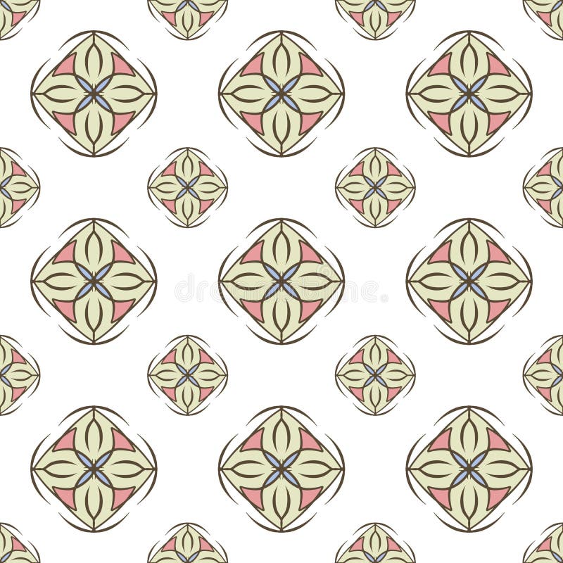 Hand-drawn Multicolor Repeat Pattern on Transparent Background, Repeat ...
