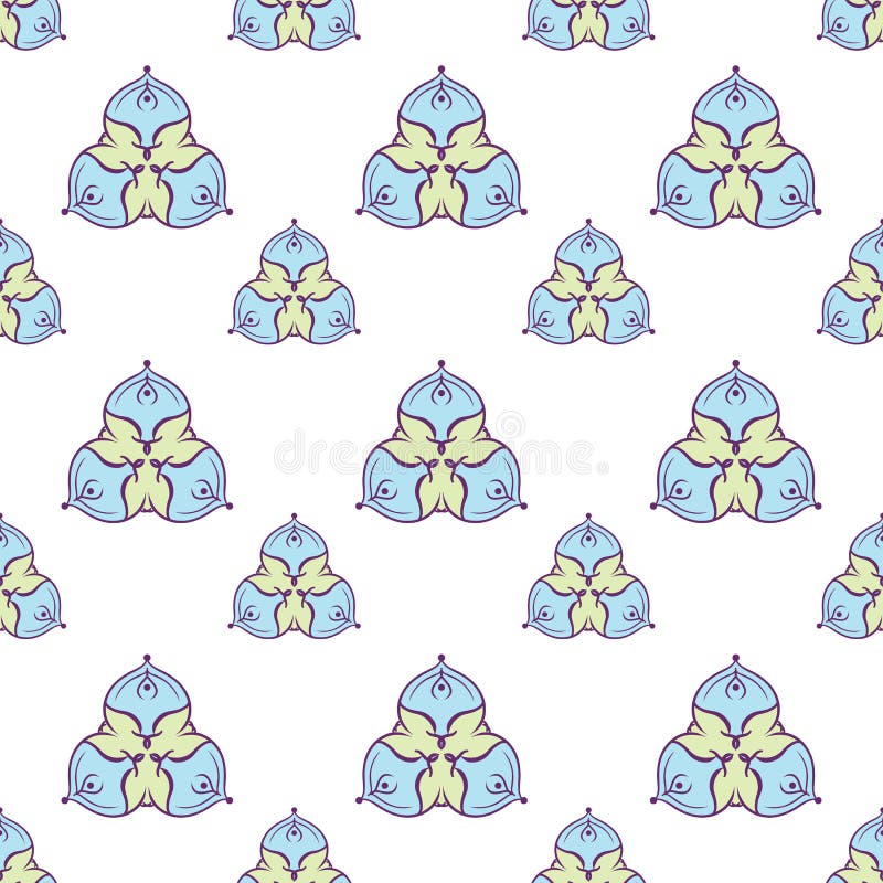 Hand-drawn Multicolor Repeat Pattern on Transparent Background, Repeat ...