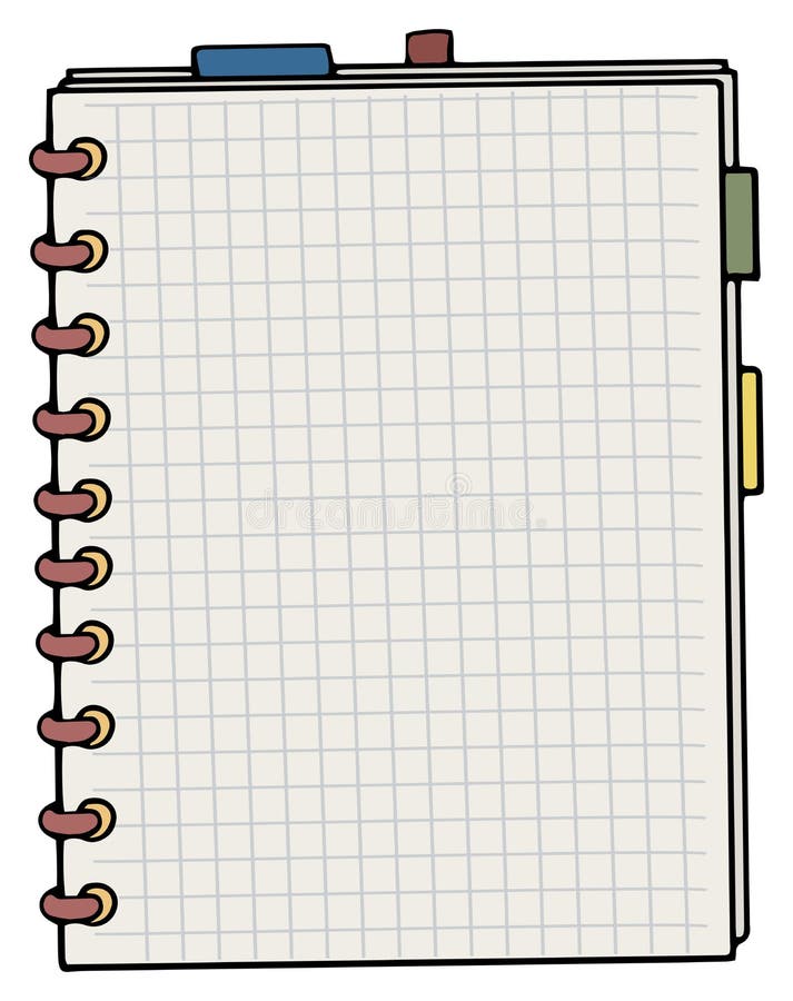 Hand drawn note book stock vector. Illustration of information - 60897633