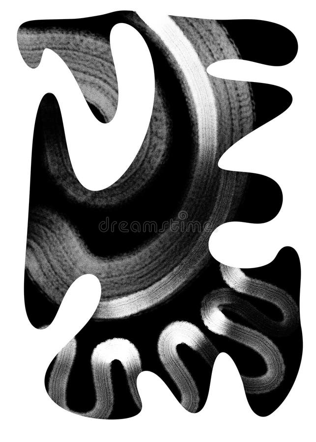 Hand-drawn Original Pencil Pattern Background Elements and Shapes Stock ...