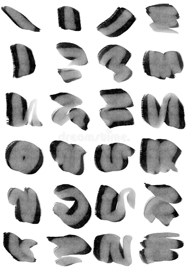 Hand-drawn Original Pencil Pattern Background Elements and Shapes Stock ...