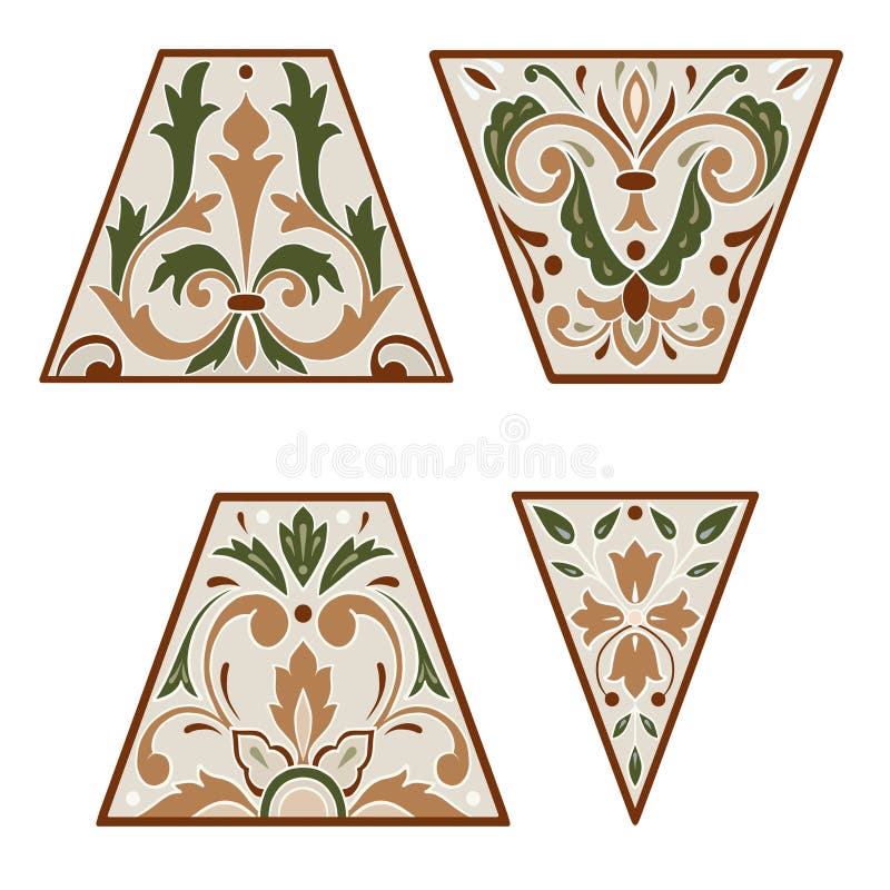 Hand Drawn Pattern Element with Ethnic Motif Stock Vector ...