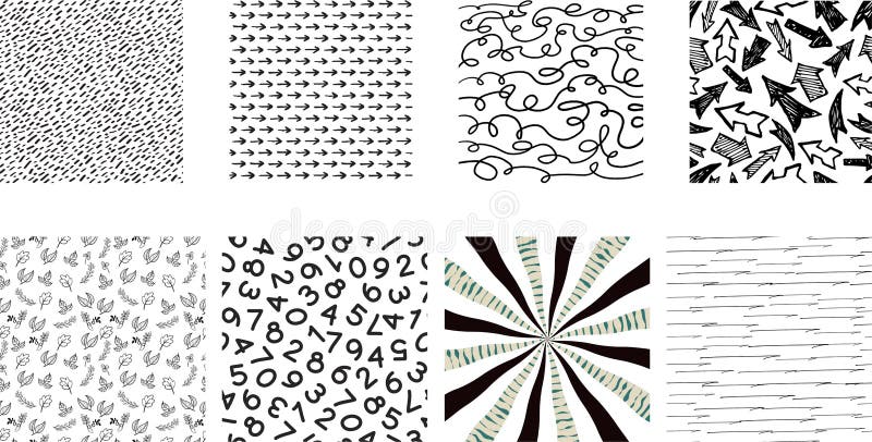 Hand Drawn Patterns Stock Illustrations – 95,813 Hand Drawn Patterns ...