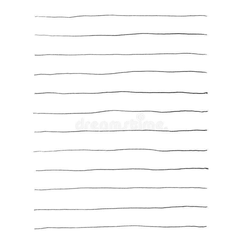 Hand Drawn Black Pencil Line Stock Illustration - Illustration of paint ...