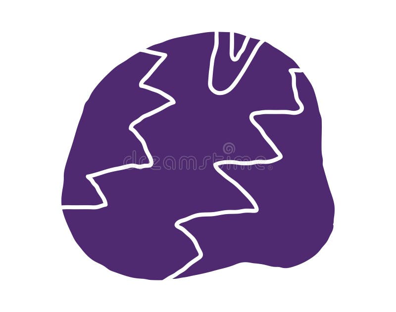 Hand Drawn Pencil Organic Shapes with Doodle Strokes and Outlines ...