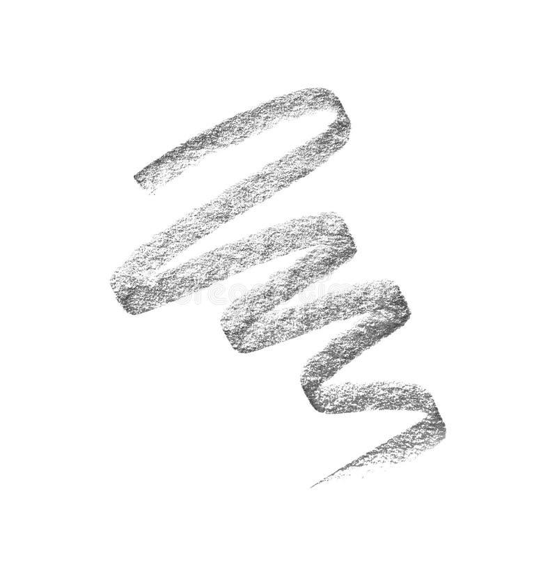 Hand Drawn Pencil Scribble on White Background, Top View Stock ...