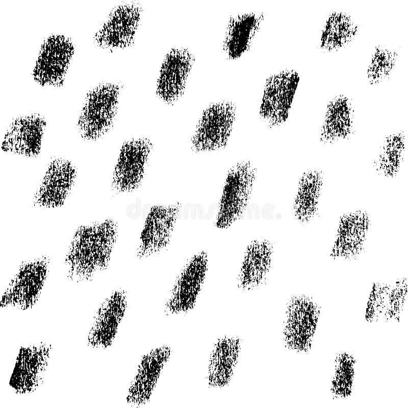 Hand Drawn Pencil Textures Pattern. Crayon Paint Scratch Lines and Dots ...