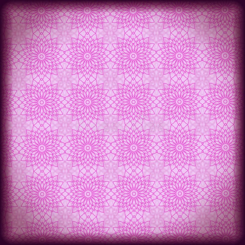 Hand drawn pink pattern stock illustration. Illustration of colors ...