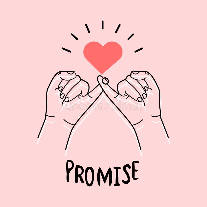 Pinky Promise Stock Illustrations – 421 Pinky Promise Stock ...